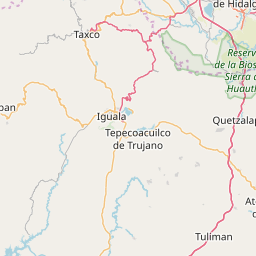 Mapa de Ajuchitlán del Progreso, Guerrero
