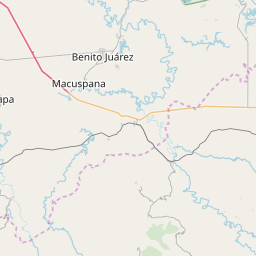 Mapa de Huimanguillo, Tabasco
